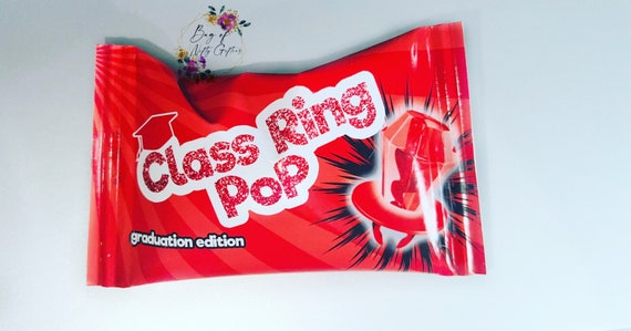 Graduation Gift Ring Pop Party Favour - Etsy