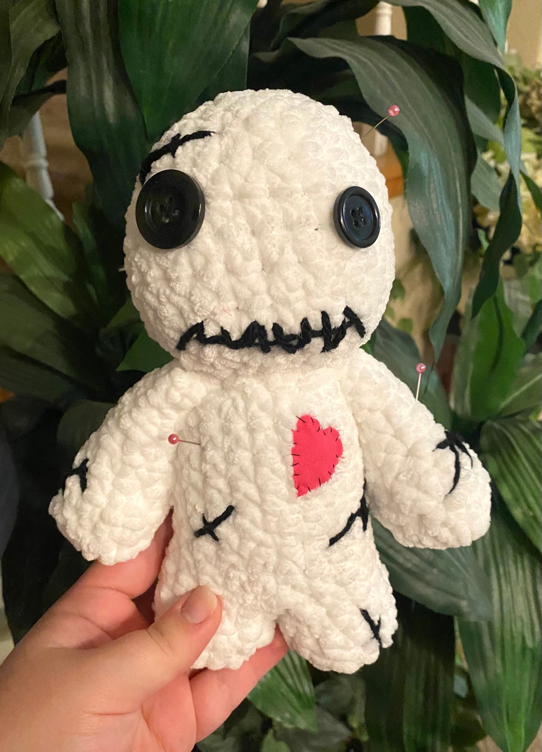 Homemade Voodoo Doll Plush - Etsy