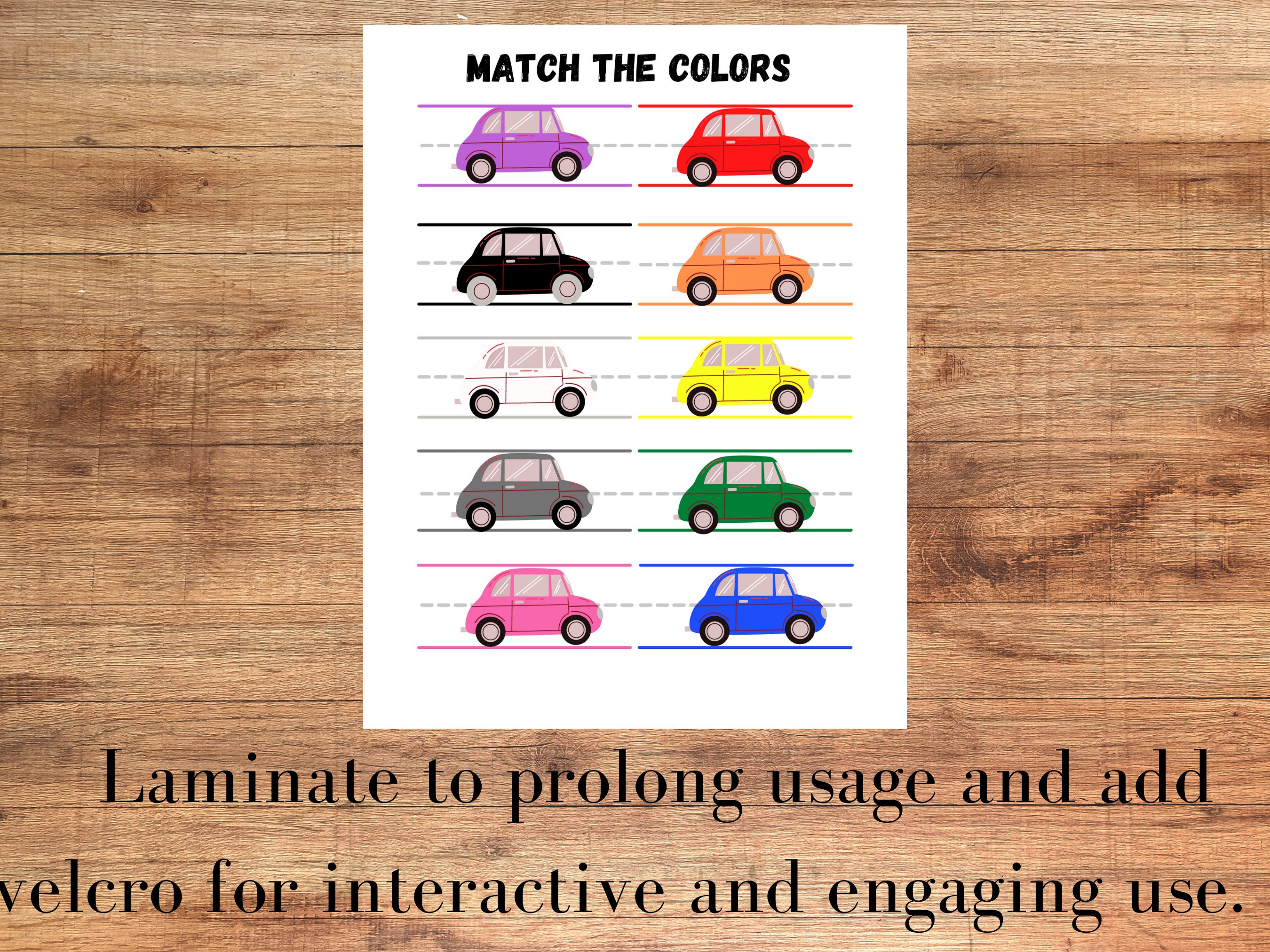 Toddler Colors Busy Sheet Printable | Activity Sheet | Homeschooling ...