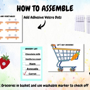 Grocery Food Group Preschool Activity Worksheet | Food Education ...