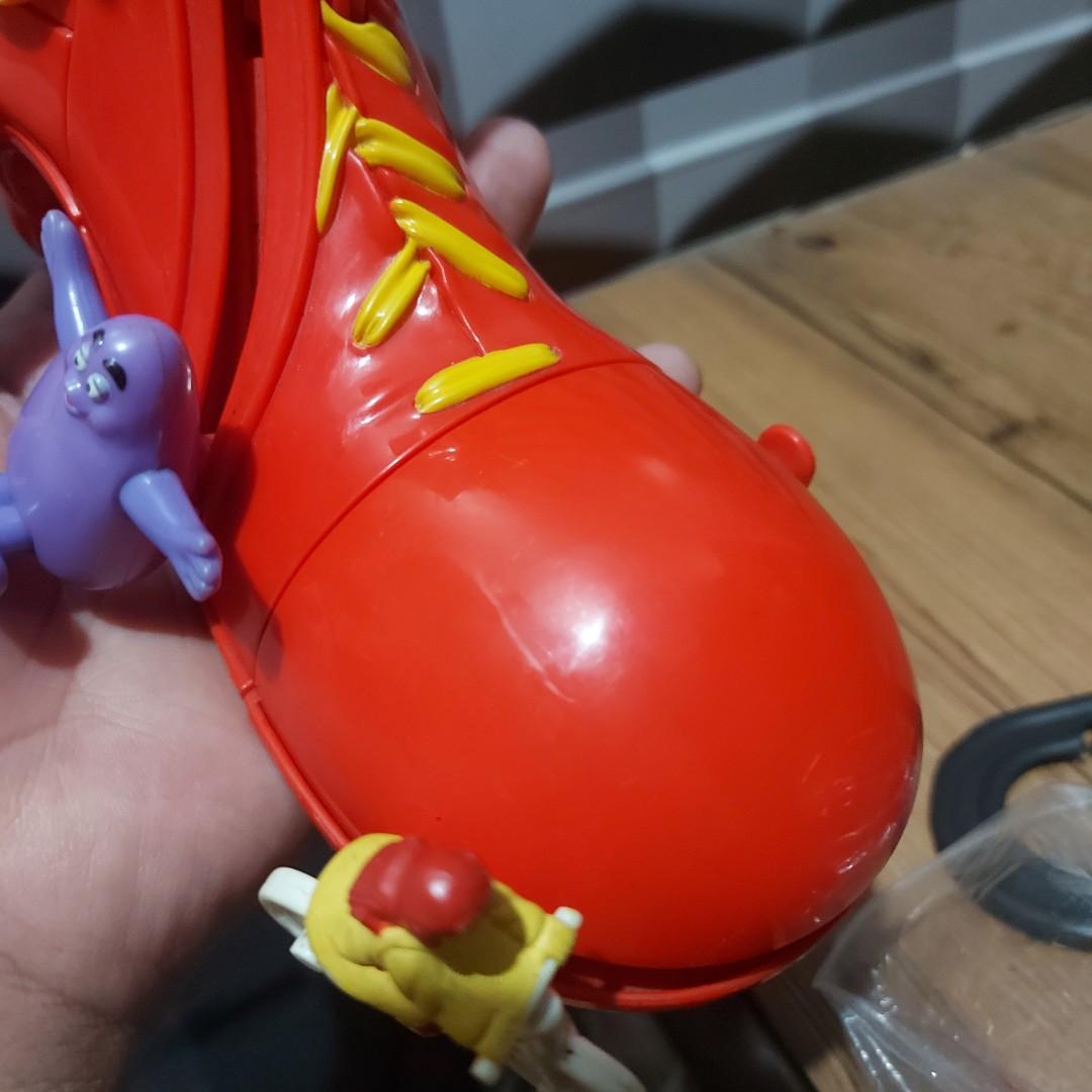 Mcdonald's Happy Meal Toy Ronald Shoe 1999 Set of 4 RARE 17 Cm. Height ...