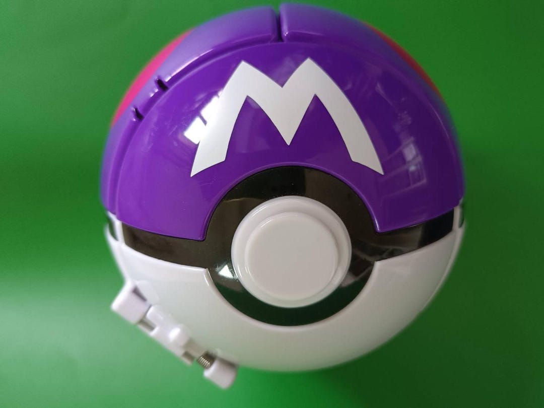 TAKARA TOMY Pokemon Master Ball 11x14 Cm - Big Size Collector’s ...