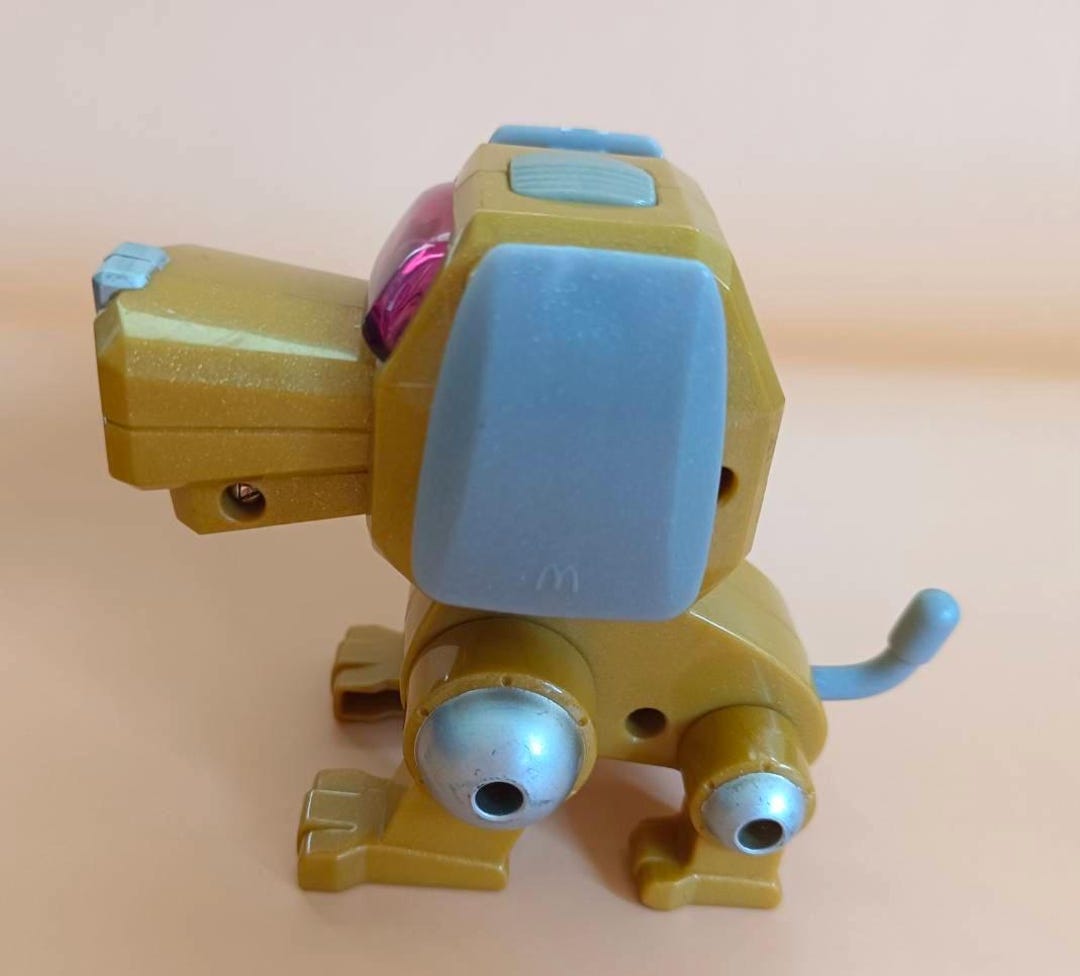 Vintage 2002 SEGA Toys Robo-chi Pets Wind-up Happy Meal Toy ...