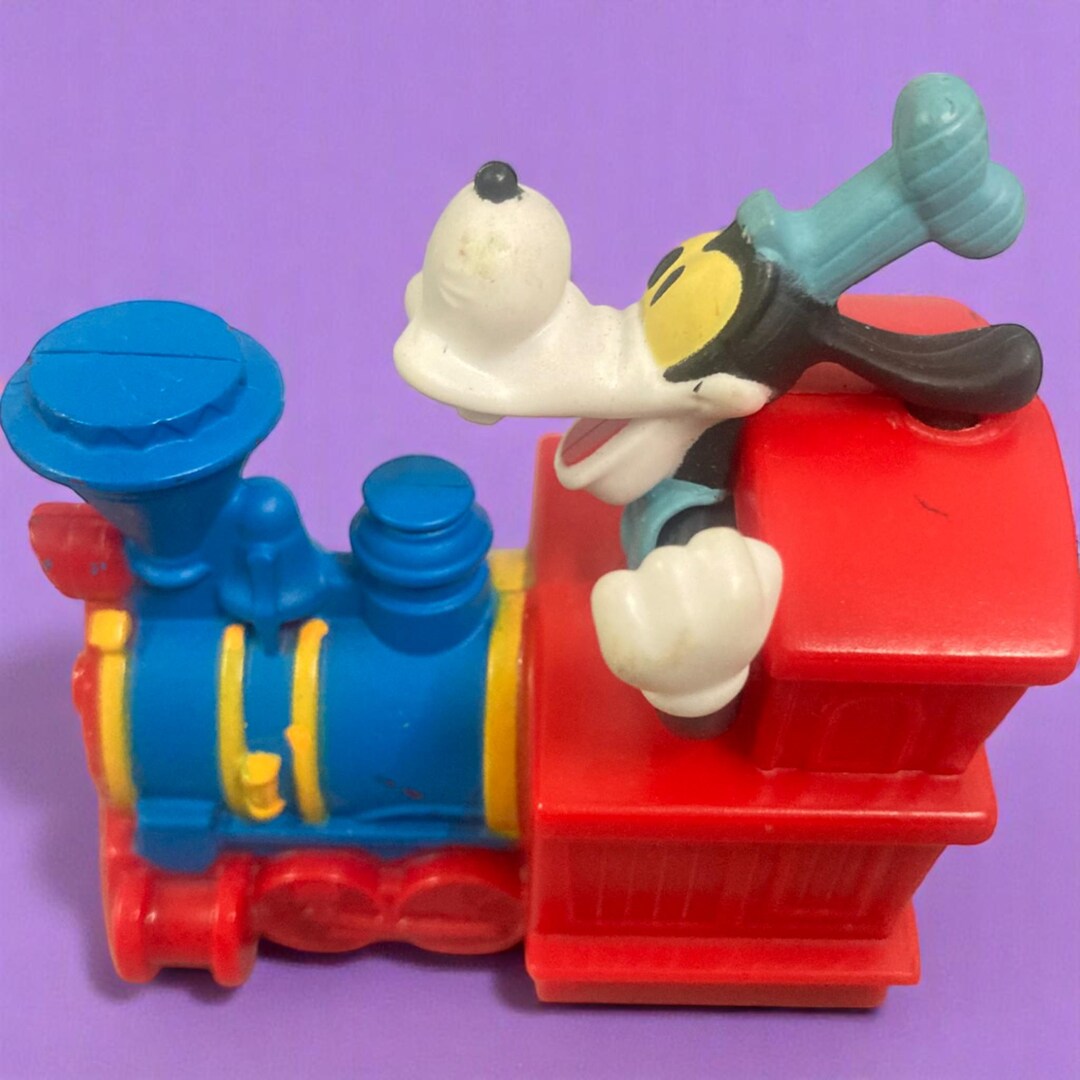 Mcdonald’s Disney 2020 Runaway Railroad Conductor Goofy Happy Meal Toy ...