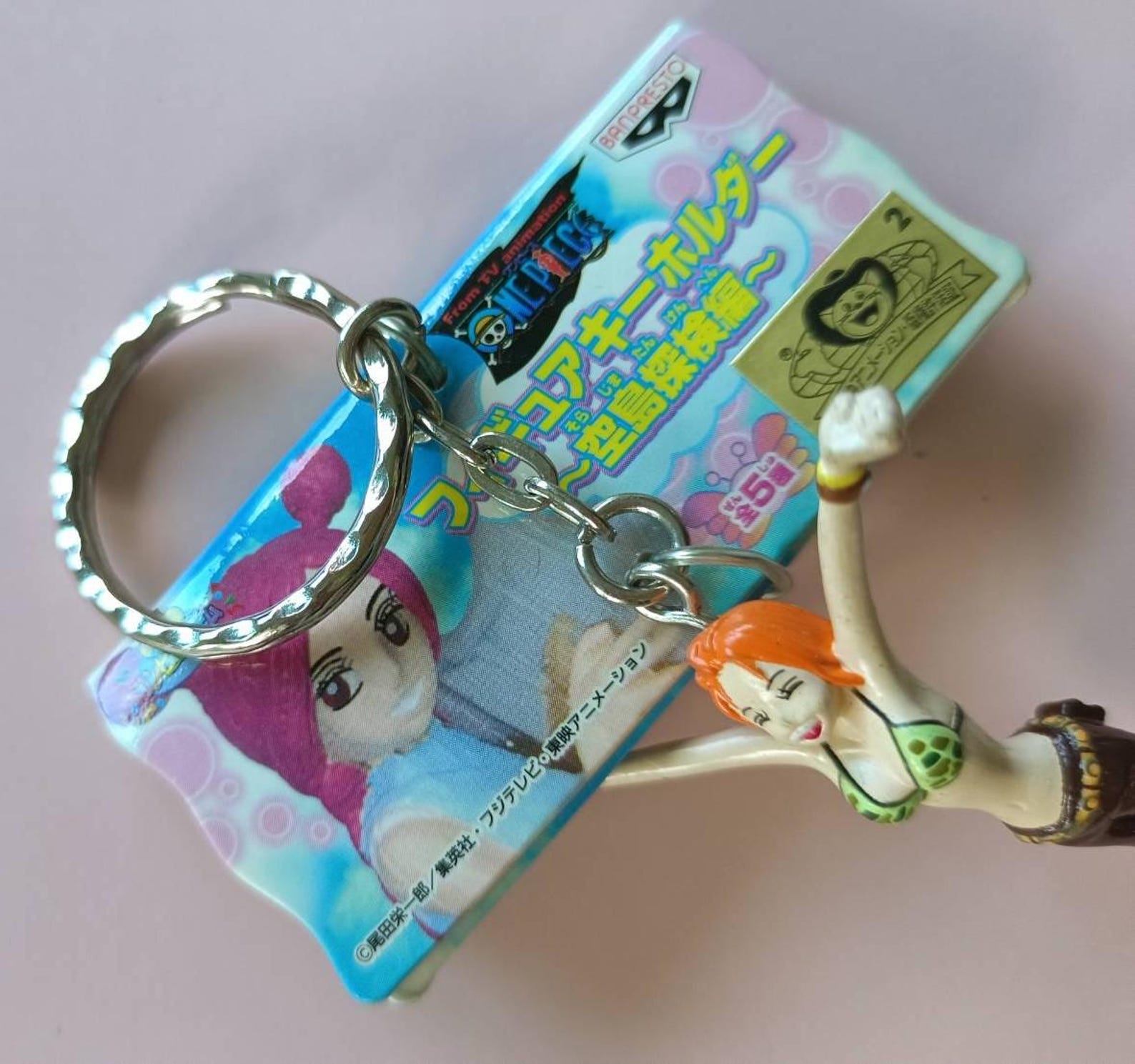One Piece Nami Figure Keychain – Sky Island Expedition Series–family ...