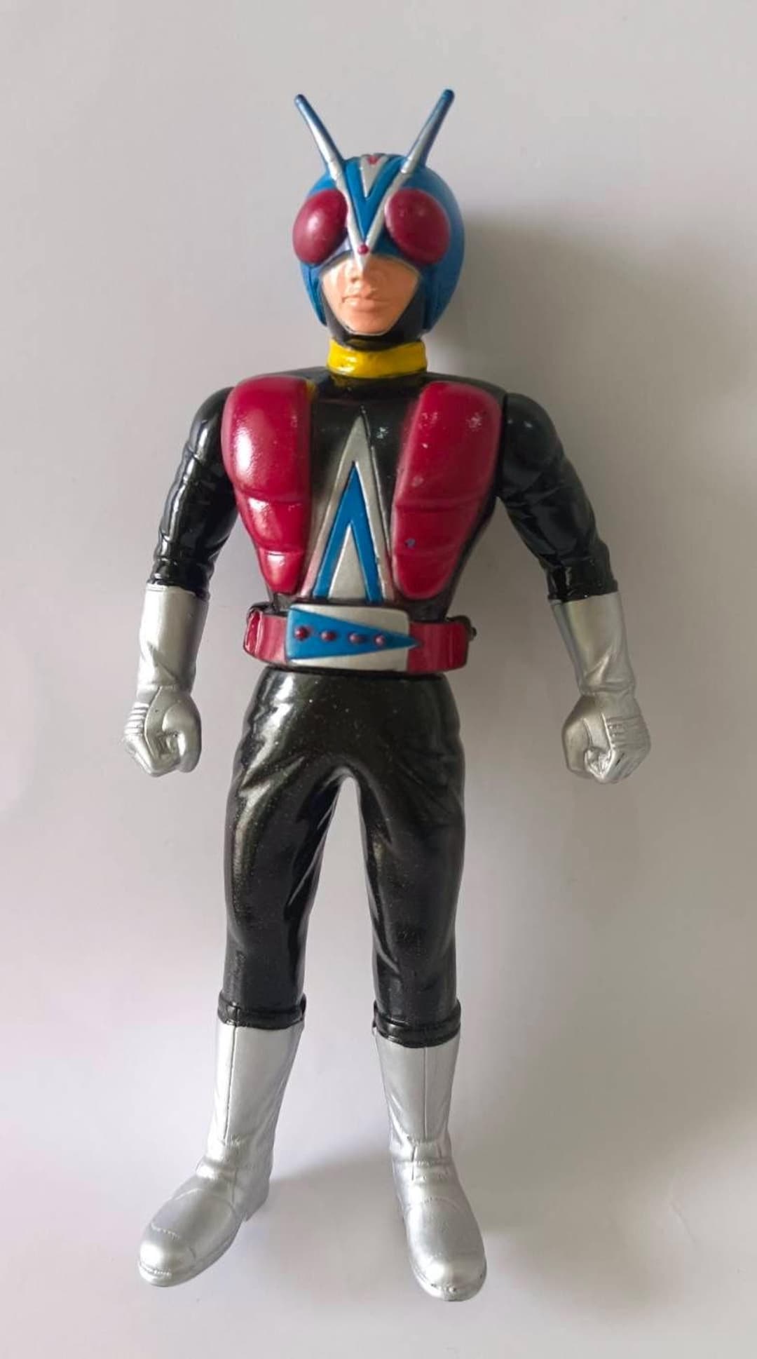 Vintage Kamen Rider Riderman V4 Figure Authentic Bandai 1989 - Etsy