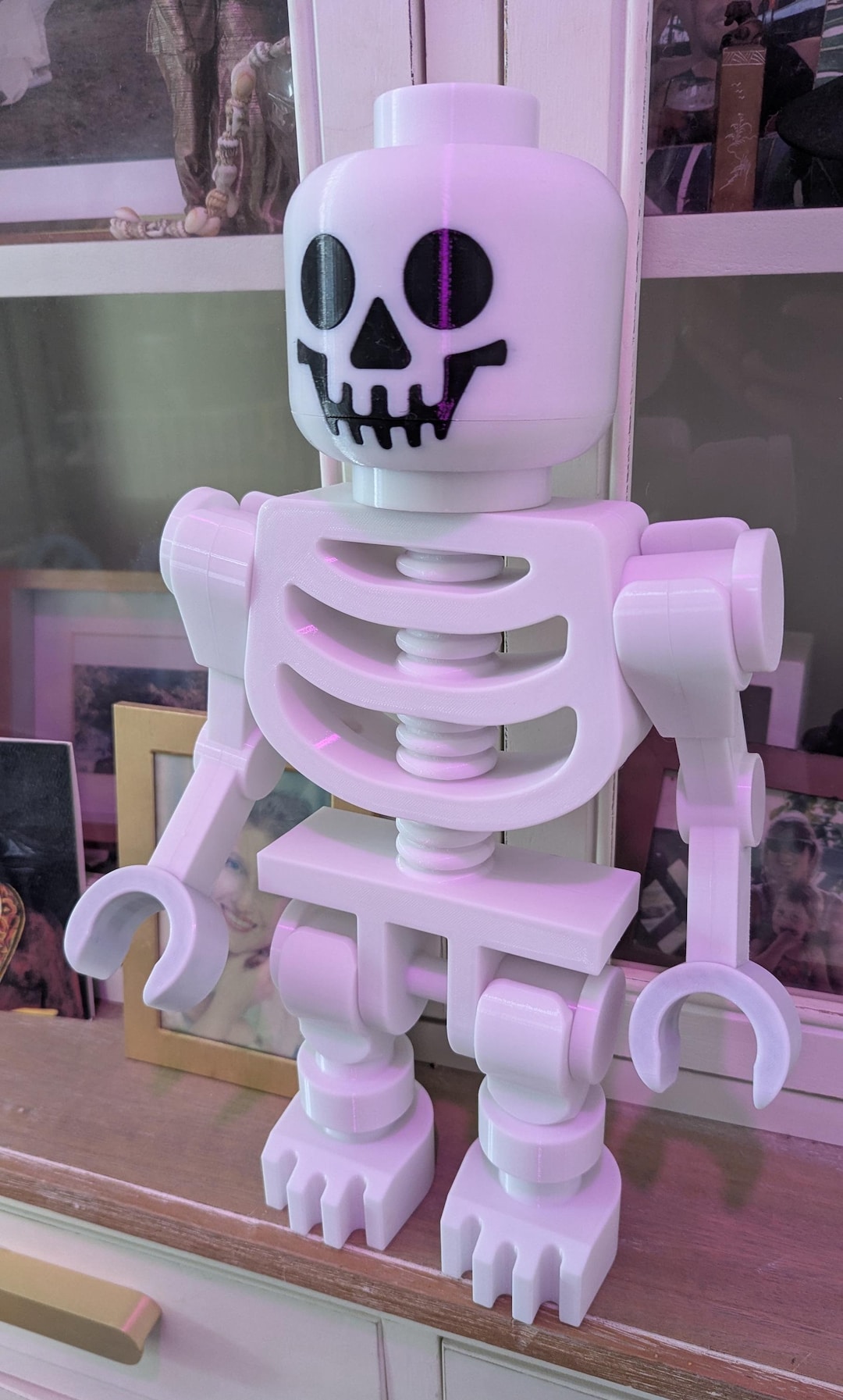 Giant 40cm Tall LEGO Skeleton - 3D Printed Display Masterpiece - Etsy ...