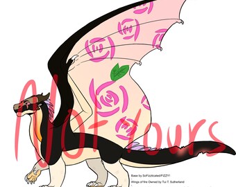 Wings of Fire Mudwing - Etsy