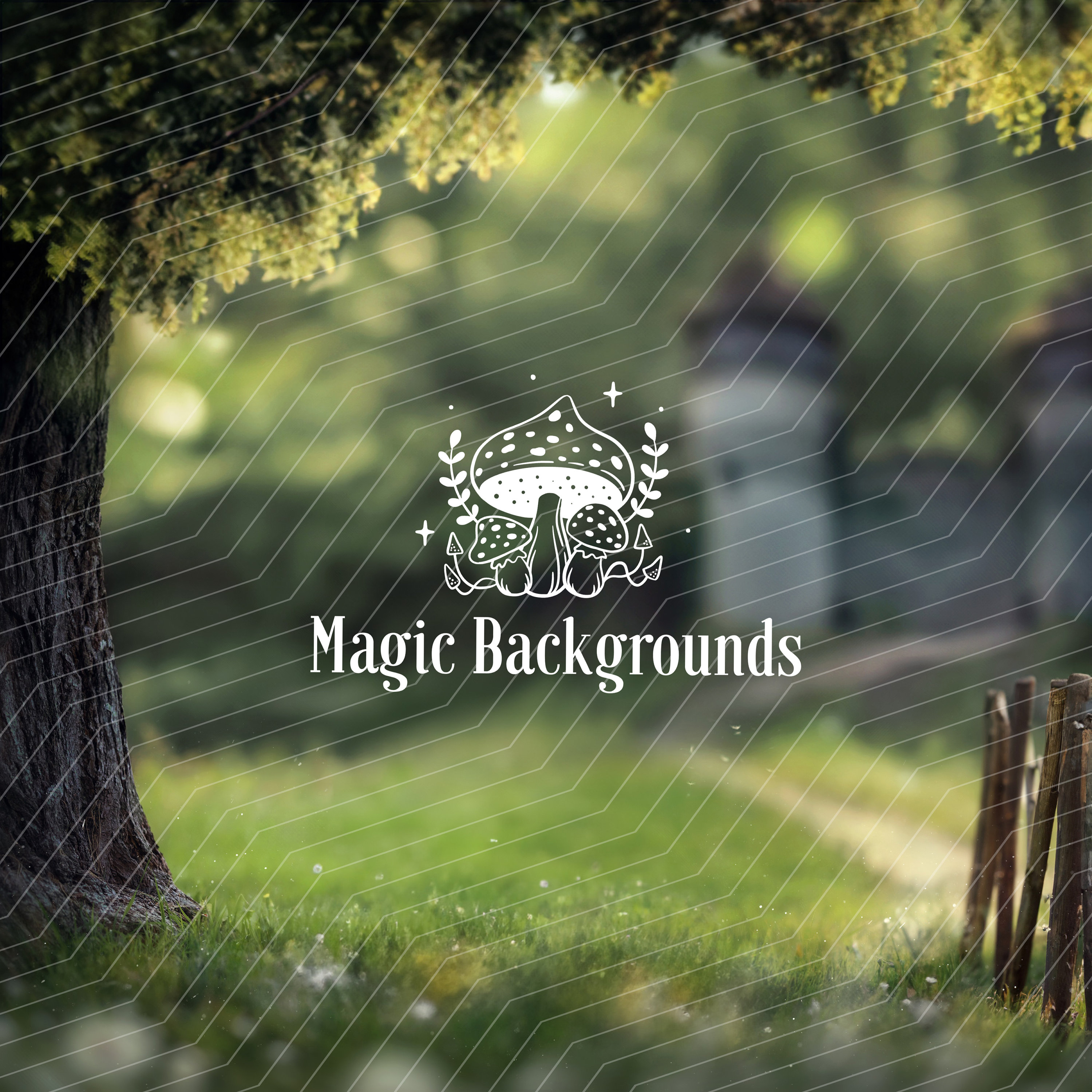 Magic Castle Background - Etsy