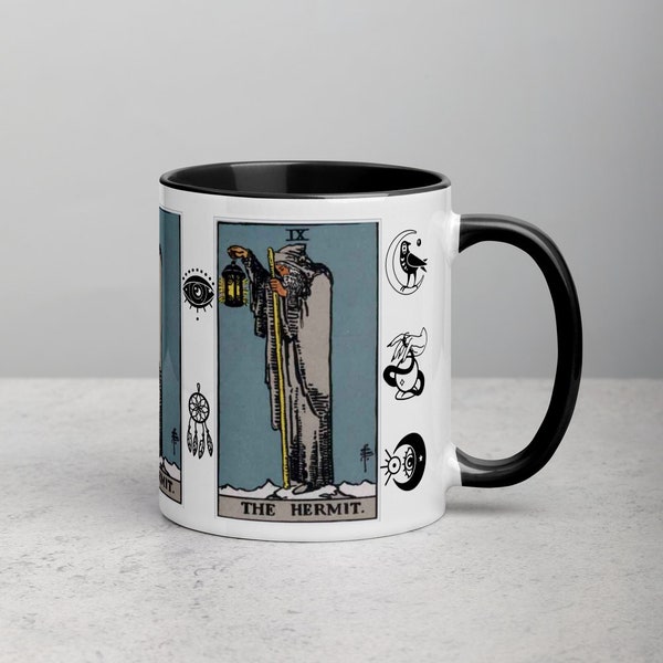 Tarot the Hermit Mug - Etsy