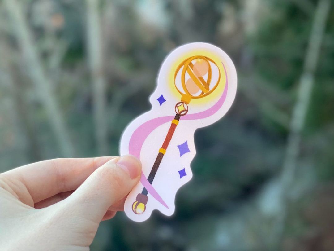 Dreamlight Valley Hourglass Royal Tool, 4.25 Inch Matte Sticker for ...