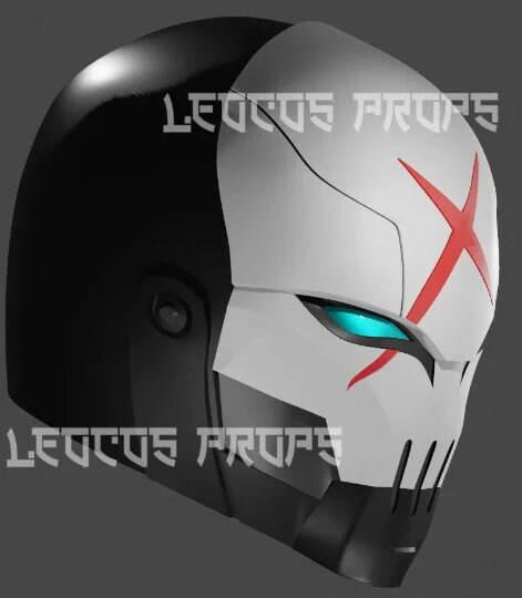 RED X Helmet Cosplay Helmet - Etsy UK