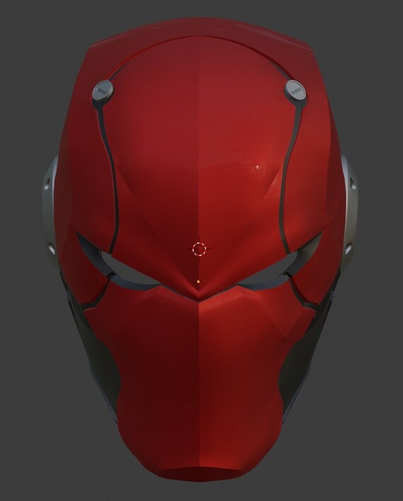 Red Ronin Helmet | Etsy