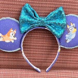 Bluey and Bingo II Inspired Mouse Ears - Etsy