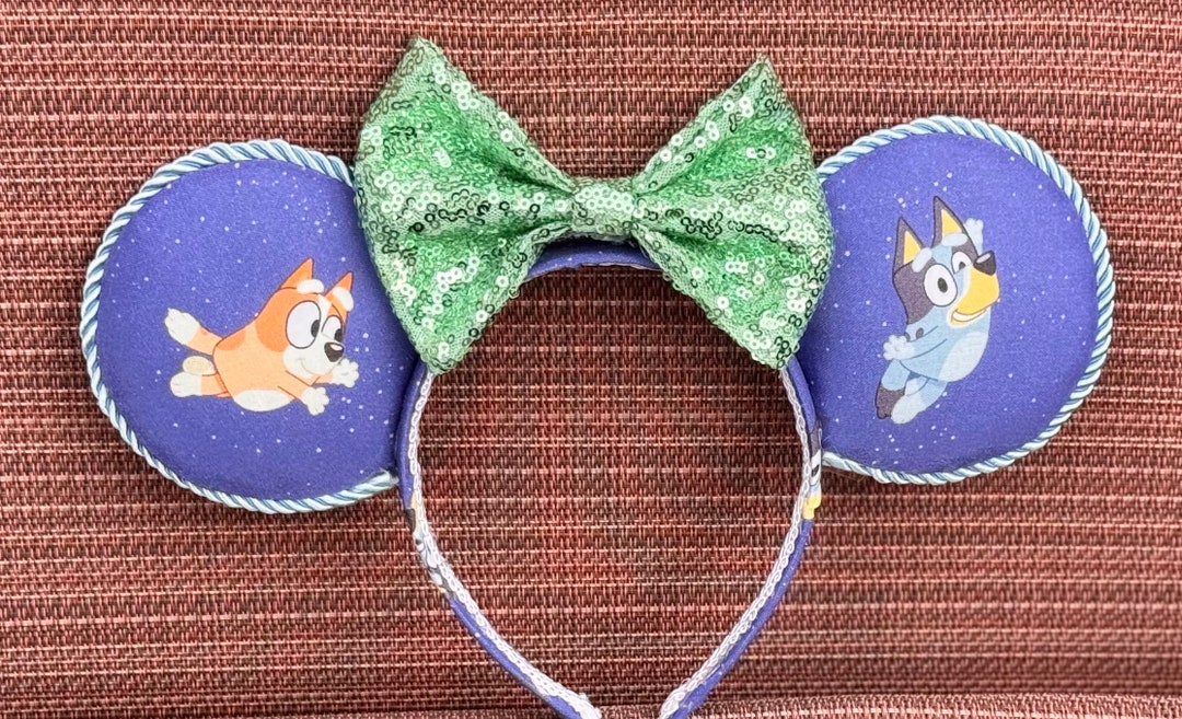 Bluey and Bingo II Inspired Mouse Ears - Etsy