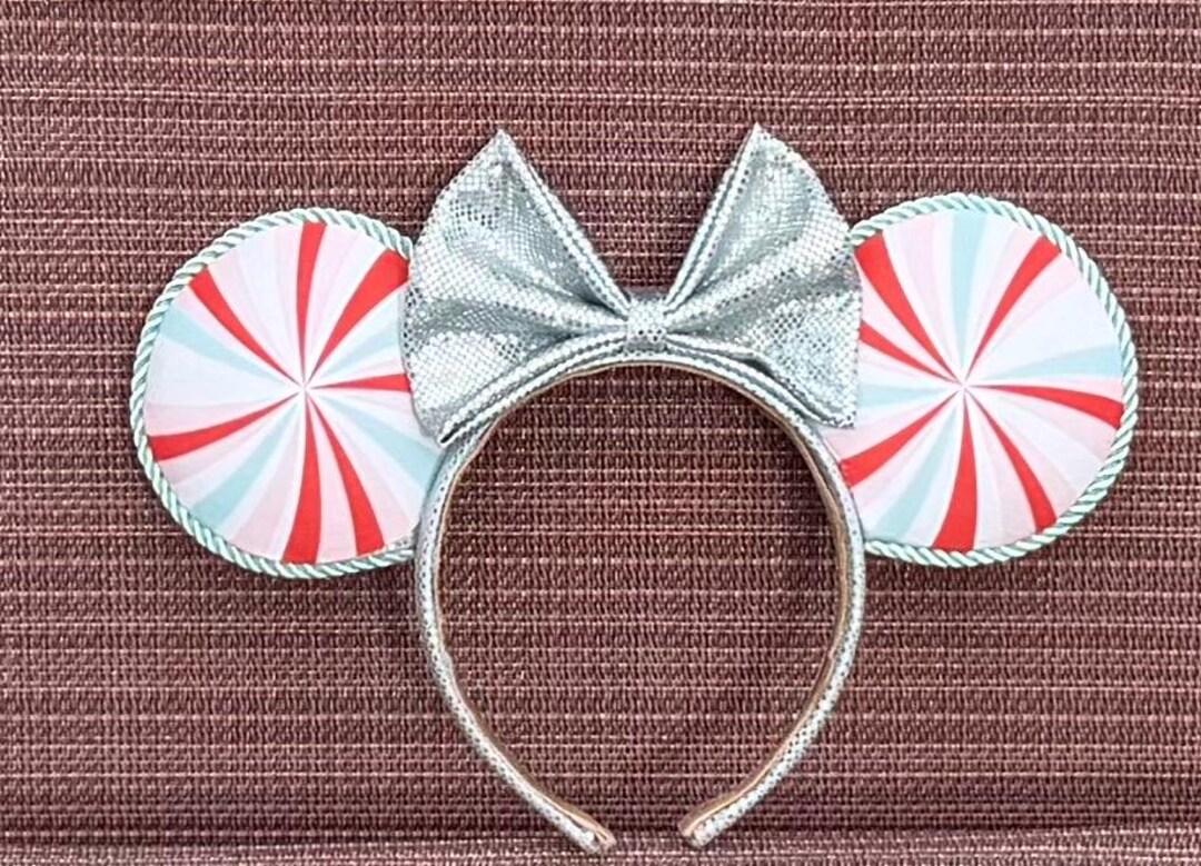 Peppermint Print Inspired Mouse Ears - Etsy