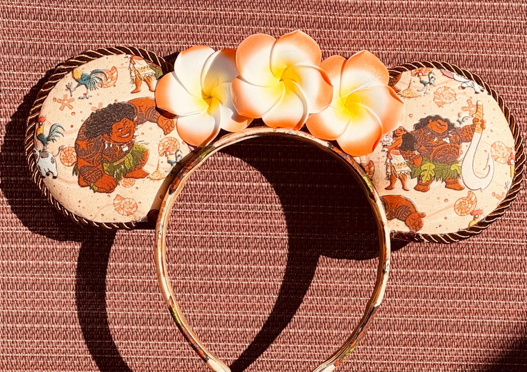 Moana and Maui Inspired Mouse Ears - Etsy