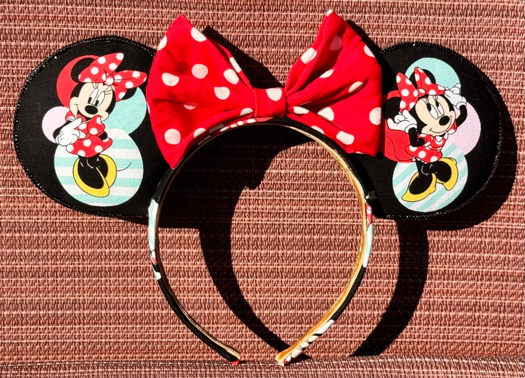 Minnie Mouse Inspired Ears - Etsy