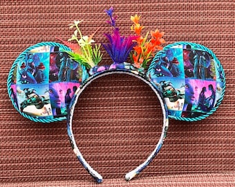 Avatar Inspired Mouse Ears Headband Accessories Costume Dress up ...