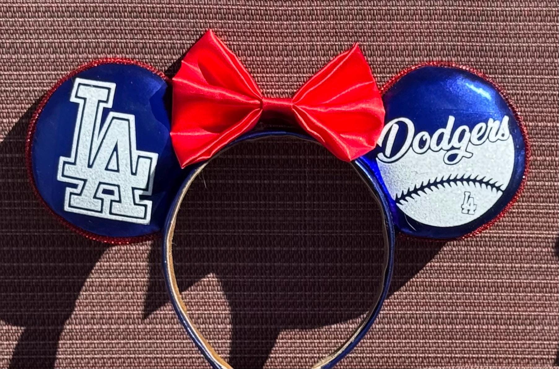LA Dodgers Inspired Mouse Ears - Etsy