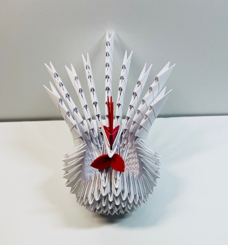 3D Origami Art Animal Chicken/rooster - Etsy
