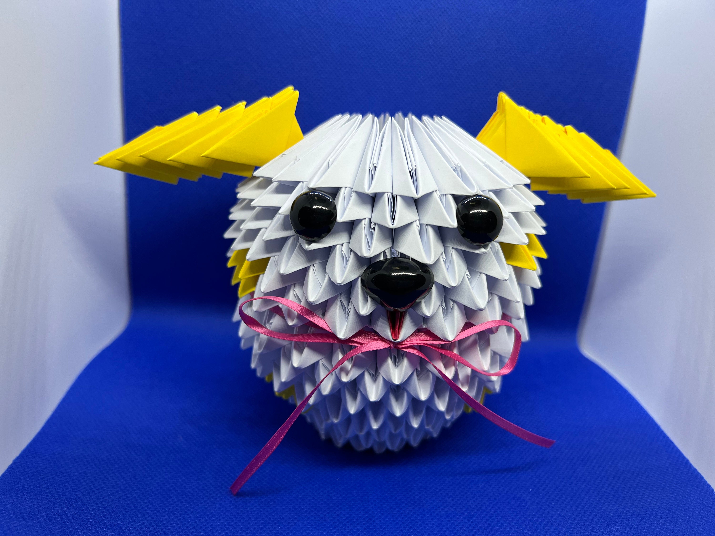 3D Origami Art Animal - Dog/puppy - Etsy