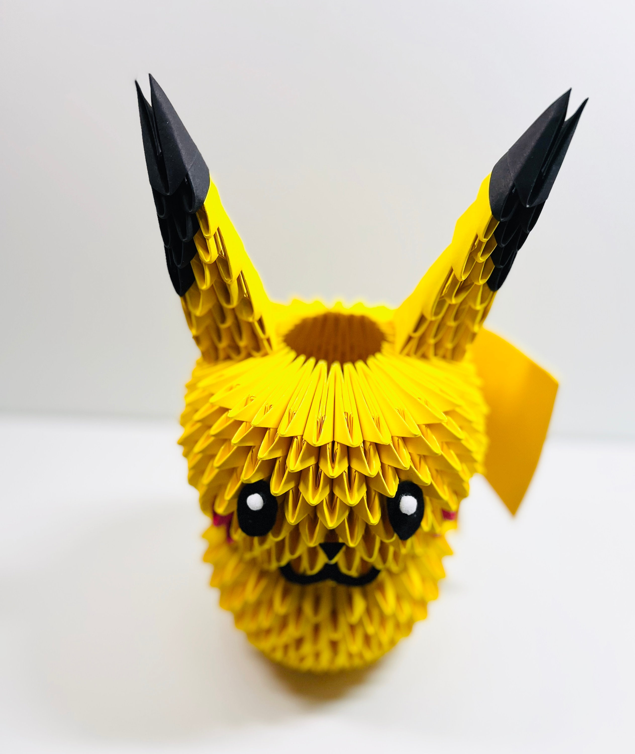 Origami Pikachu Origami Pikachu Tattoo Located On The Shoulder.