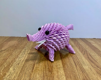 3D Origami Art Animal Chicken/rooster - Etsy