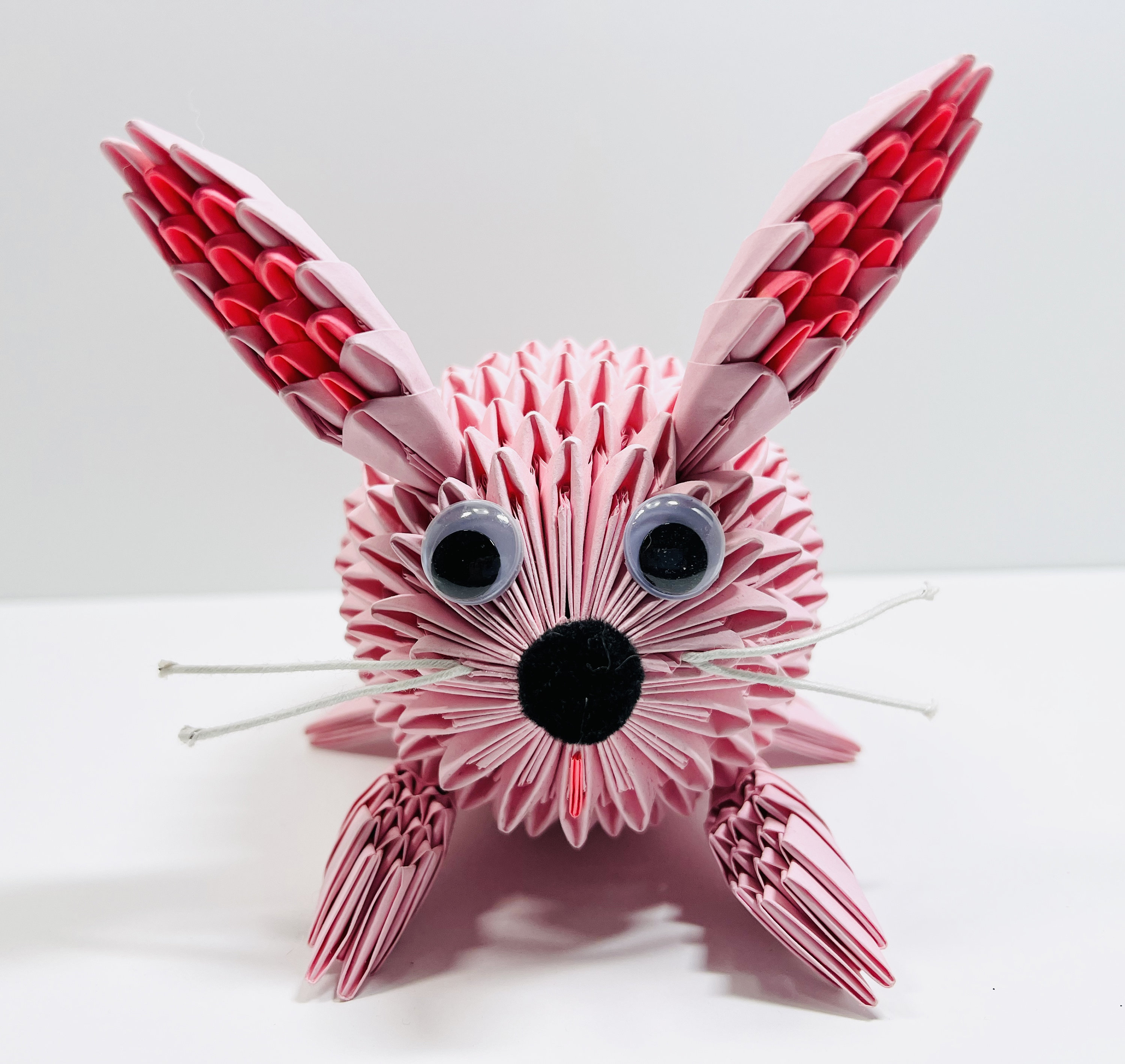 3D Origami Art Animal Rabbit - Etsy