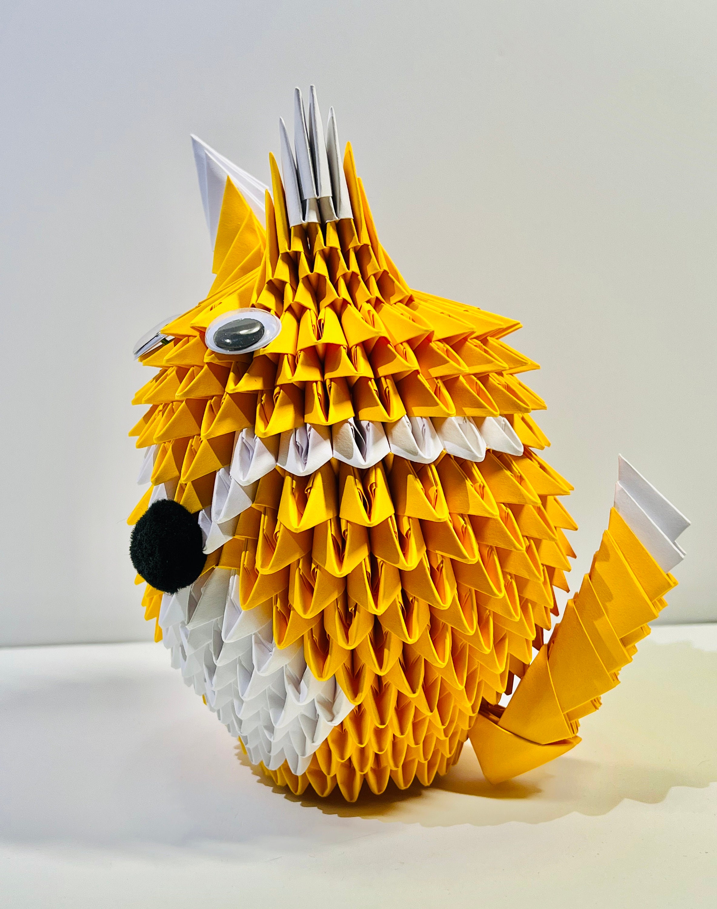 3D Origami Animal - Fox - Etsy