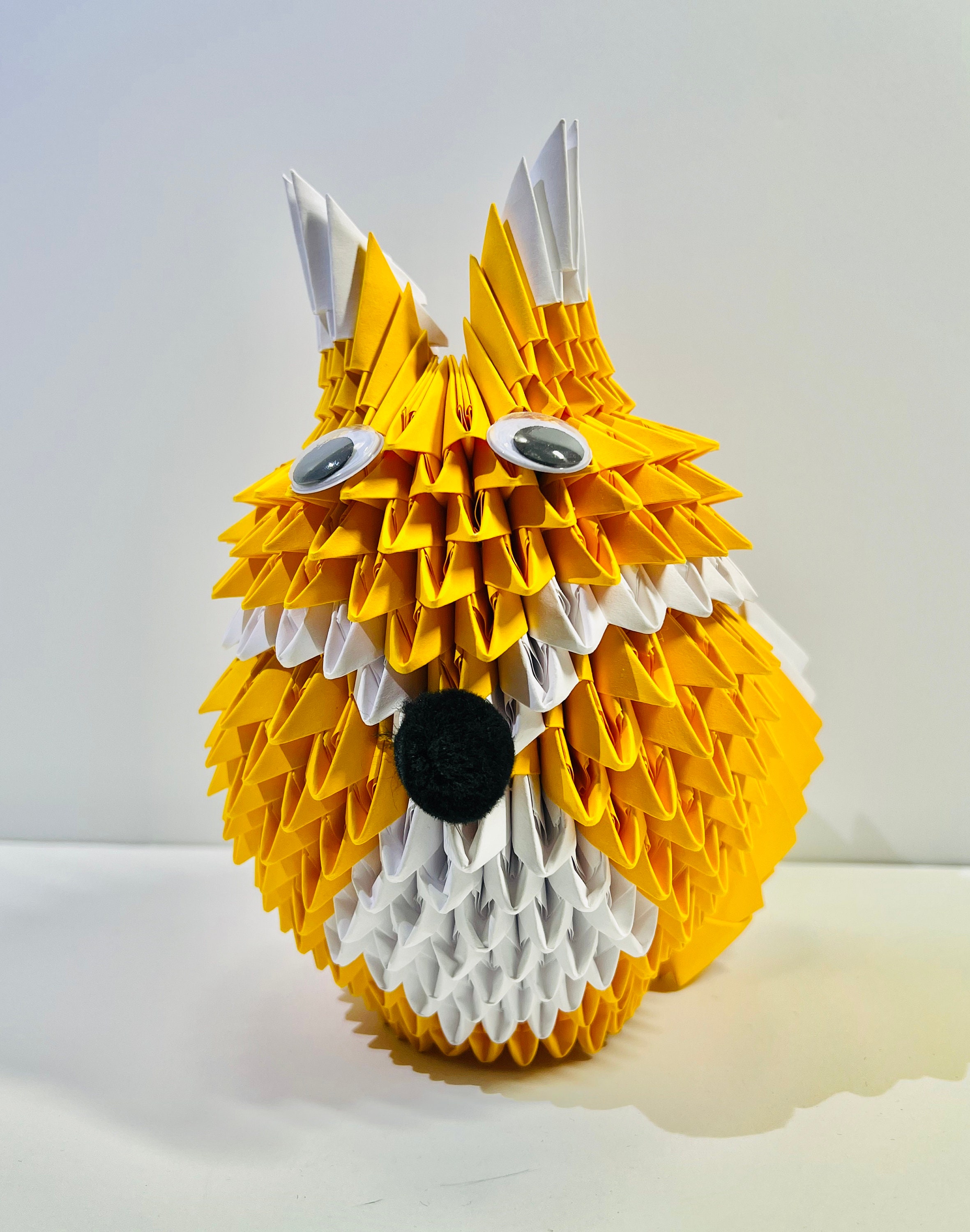3D Origami Animal - Fox - Etsy