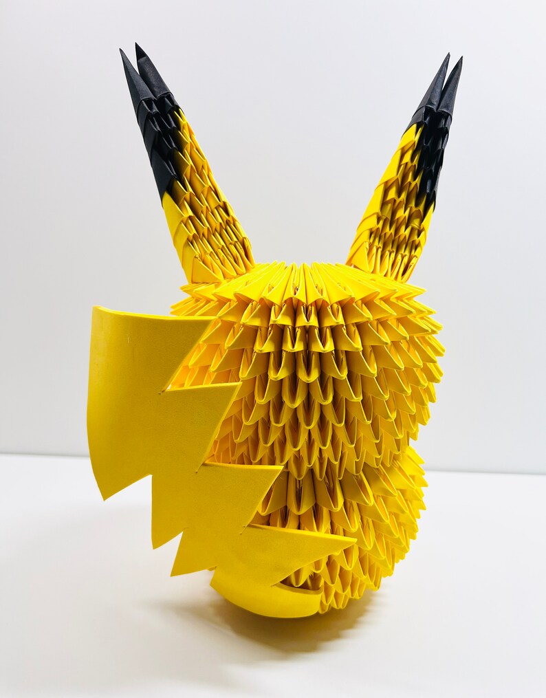 3D Origami - Pikachu - Etsy