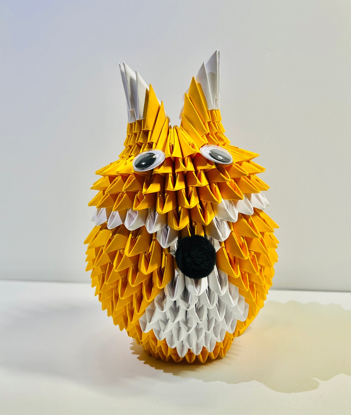 3D Origami Animal - Fox - Etsy
