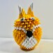 3D Origami Animal - Fox - Etsy