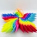 3D Origami Ornament - Rainbow Star - Etsy