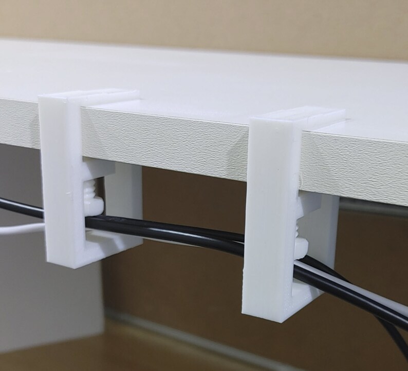 Desk Cable Clip Holder Version 2 - Etsy