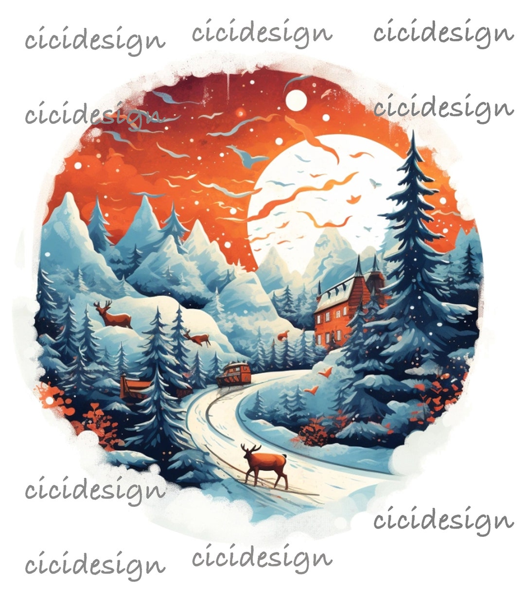 Christmas Ornament Design Png Merry Christmas Png Happy New Year Png Sanra Claus Png