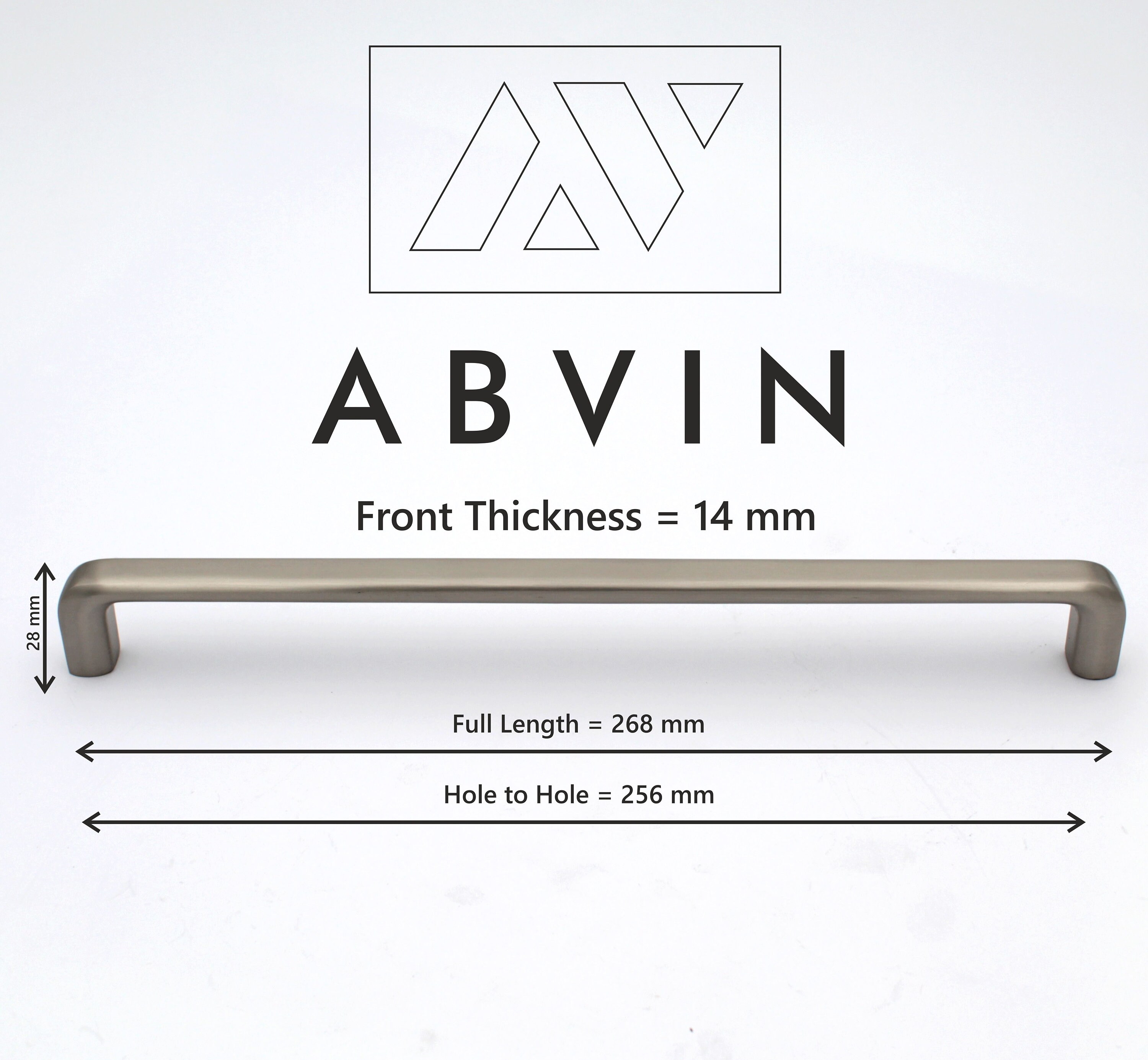 Modern Matte Curve Pull Bar Handles: Cabinet & Drawer Hardware - Etsy
