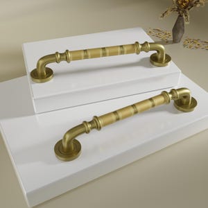 Brass Antique Door Handle: 10'' Handle Head Design - Etsy