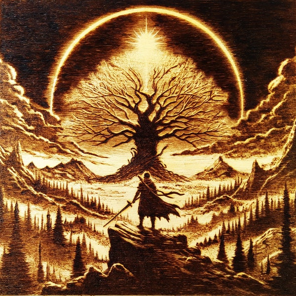 Pyrography Art - Etsy UK