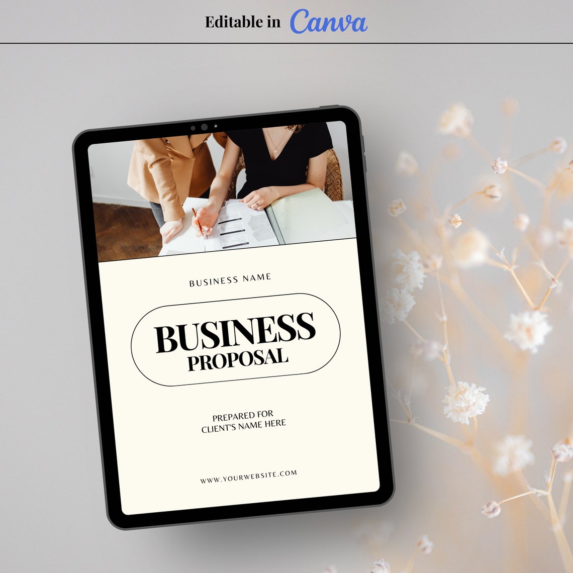 Business Proposal Template Project Proposal Template Client Proposal ...