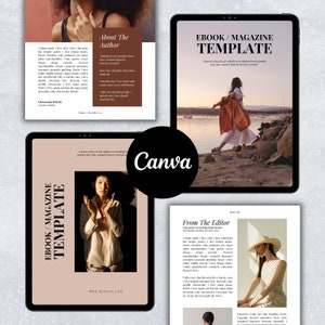 Ebook Canva Template | Magazine Canva Template | Lead Magnet Template ...