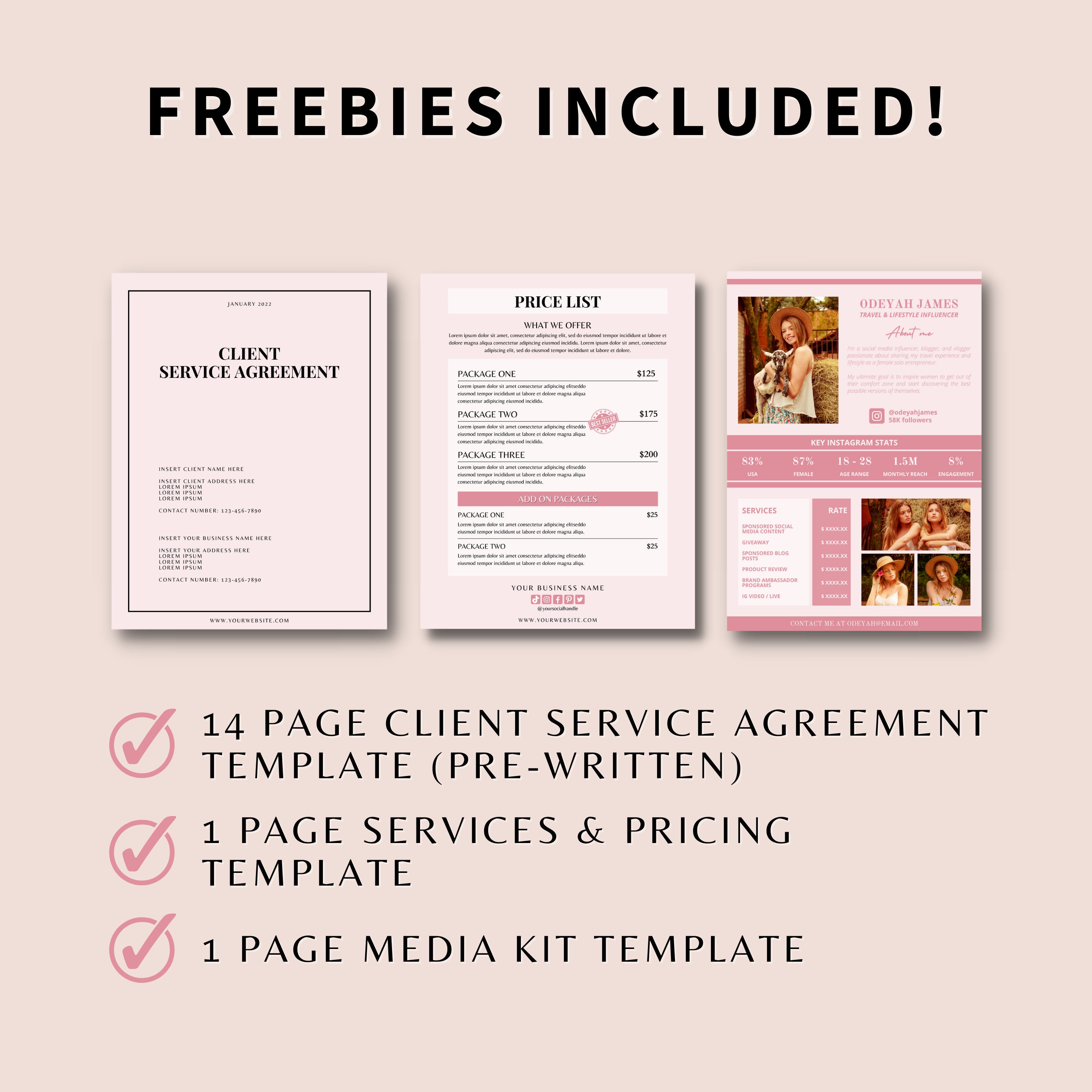 Client Onboarding Template Bundle Client Welcome Guide Template ...