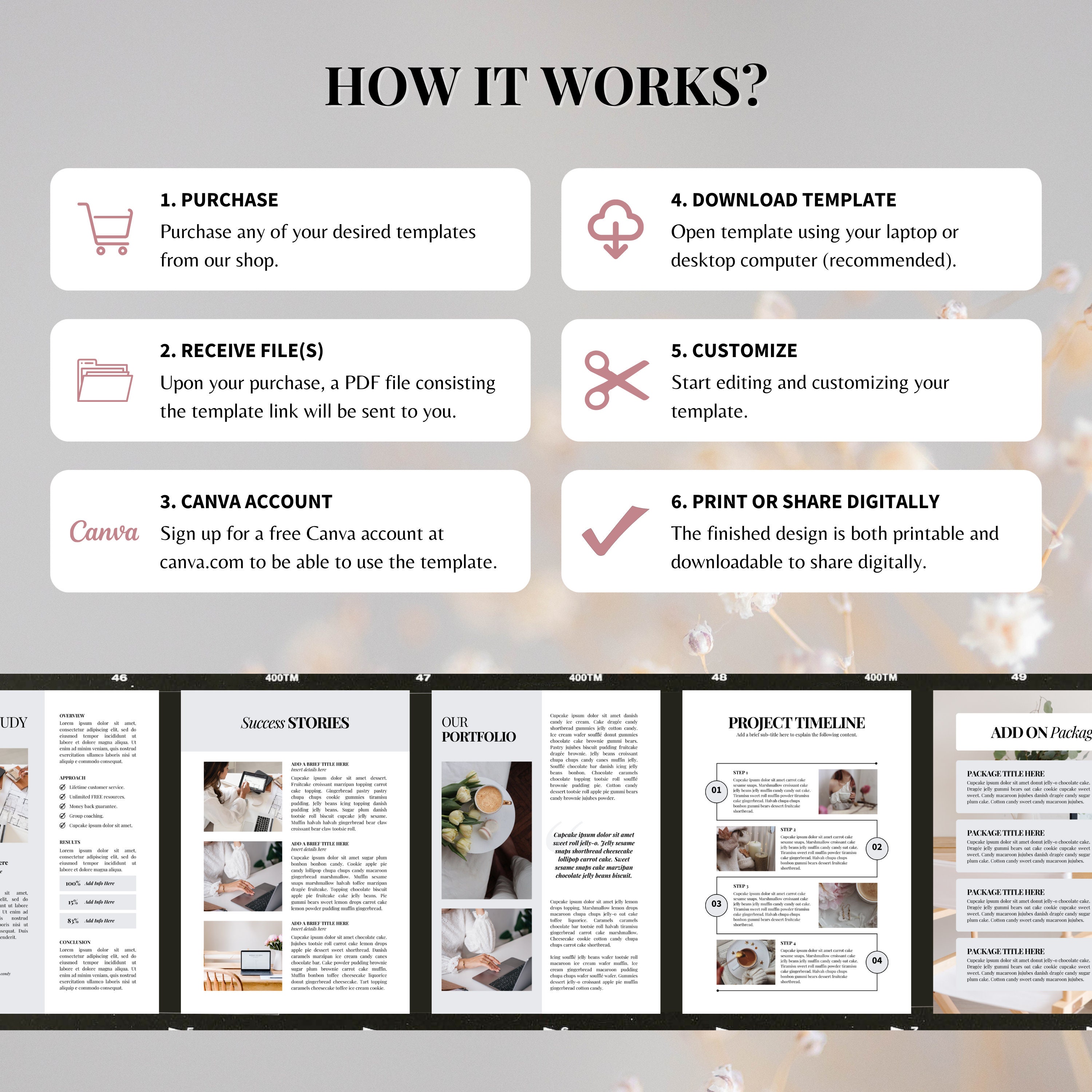 Services Pricing Guide Template New Client Welcome Template Coaching ...