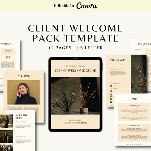 Welcome Packet - Etsy