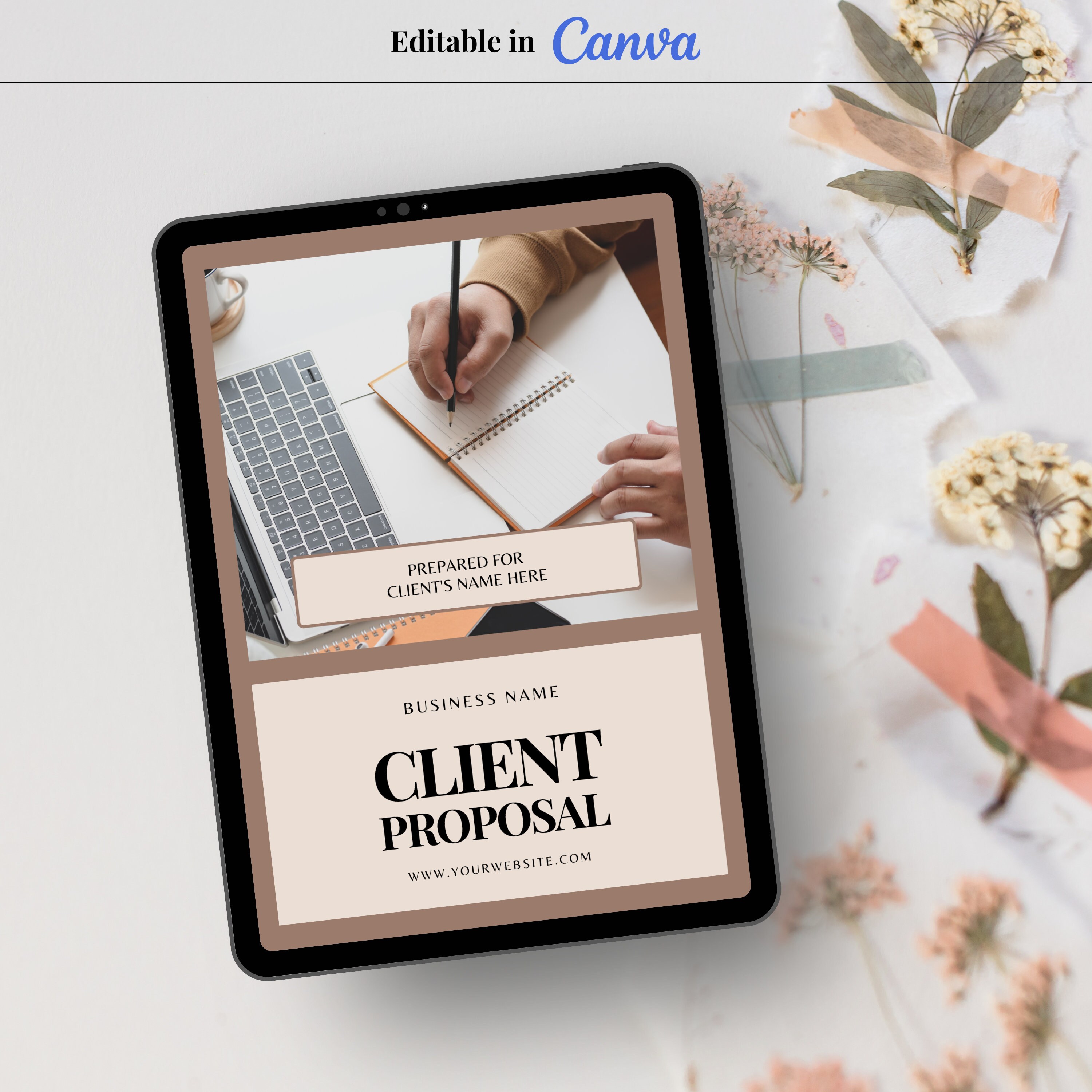 Client Proposal Template | Business Proposal Template | New Client ...