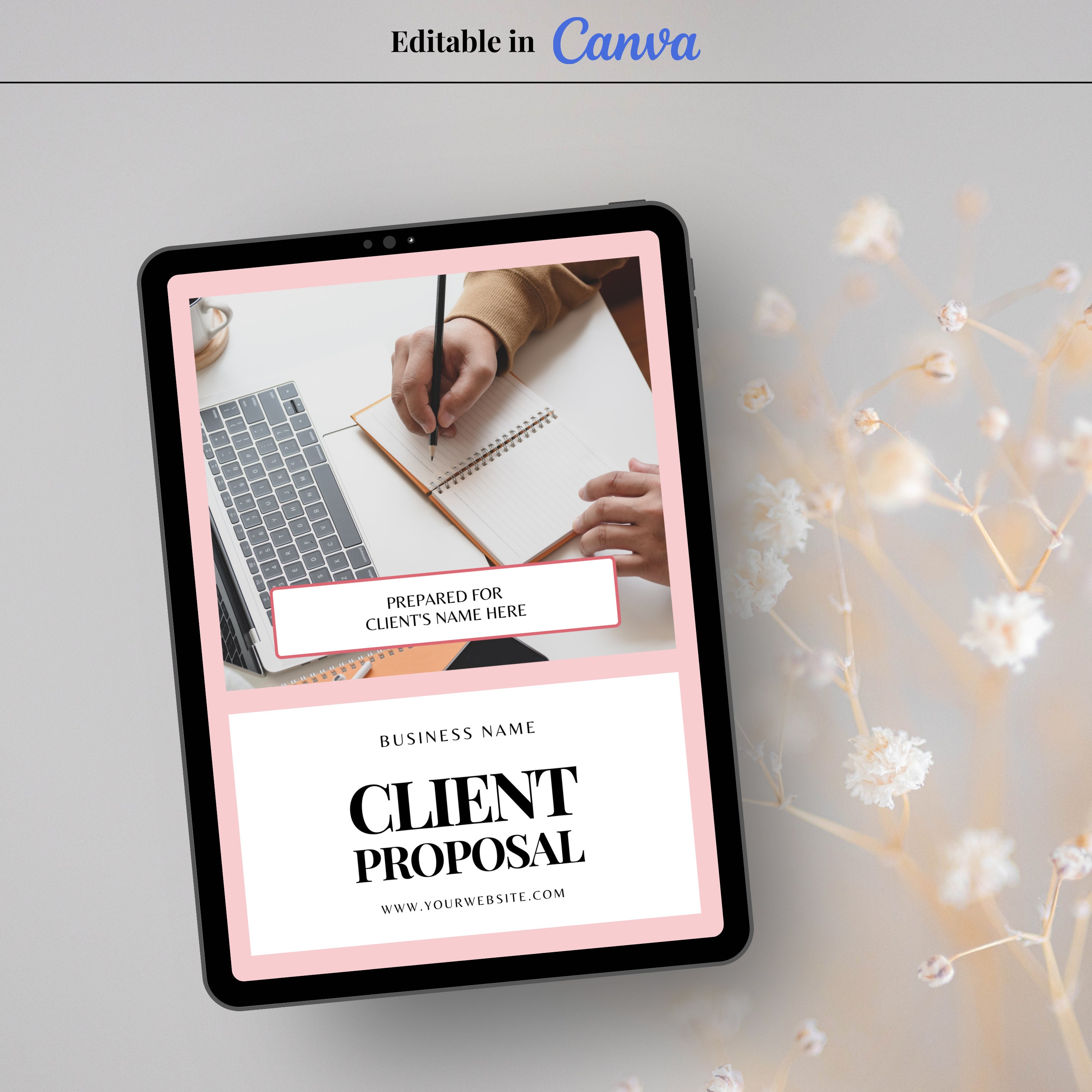 Client Proposal Template | Project Proposal Template | Business Proposal Template | New Client ...