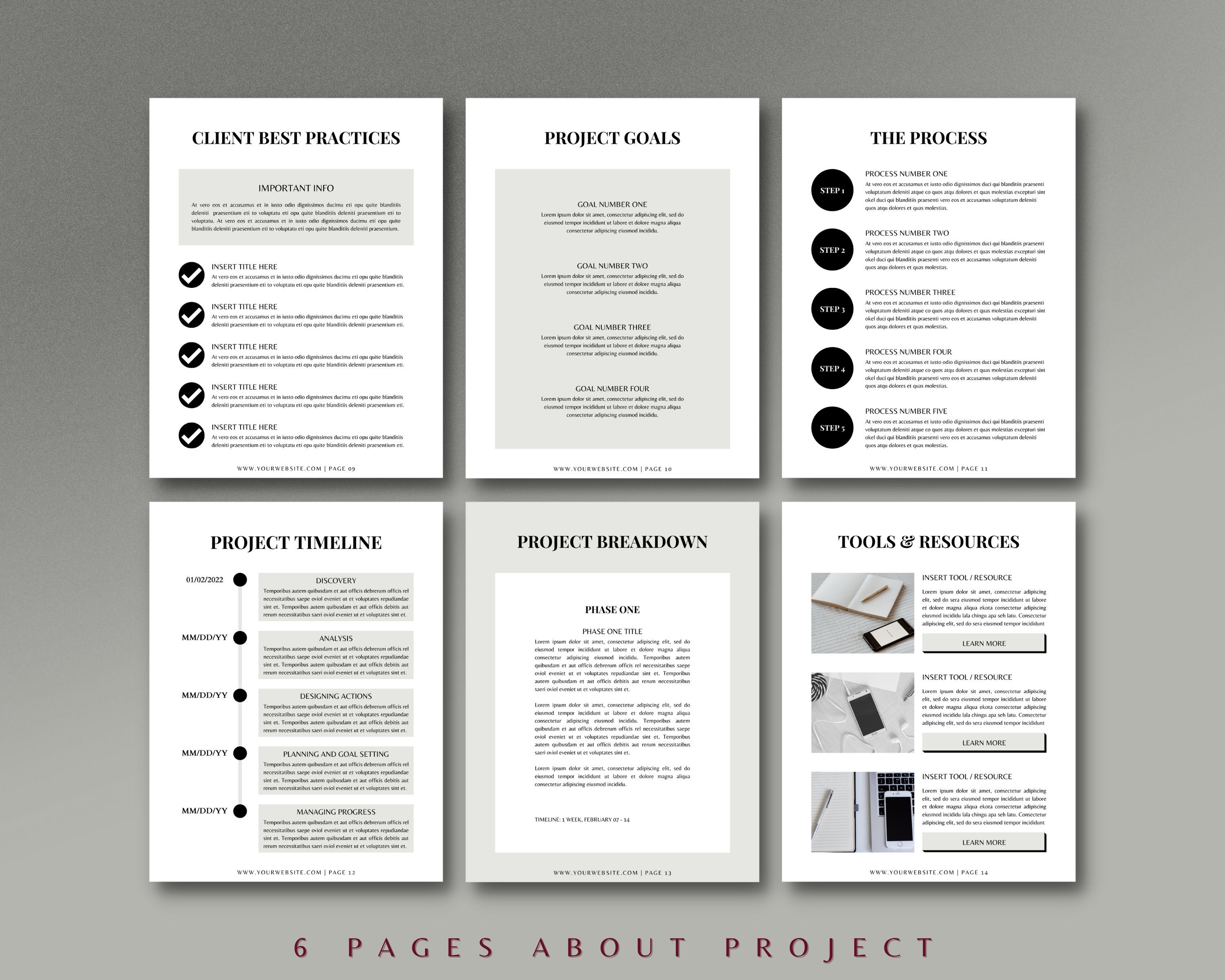 Client Welcome Pack Template | Welcome Packet Template | Client Guide ...