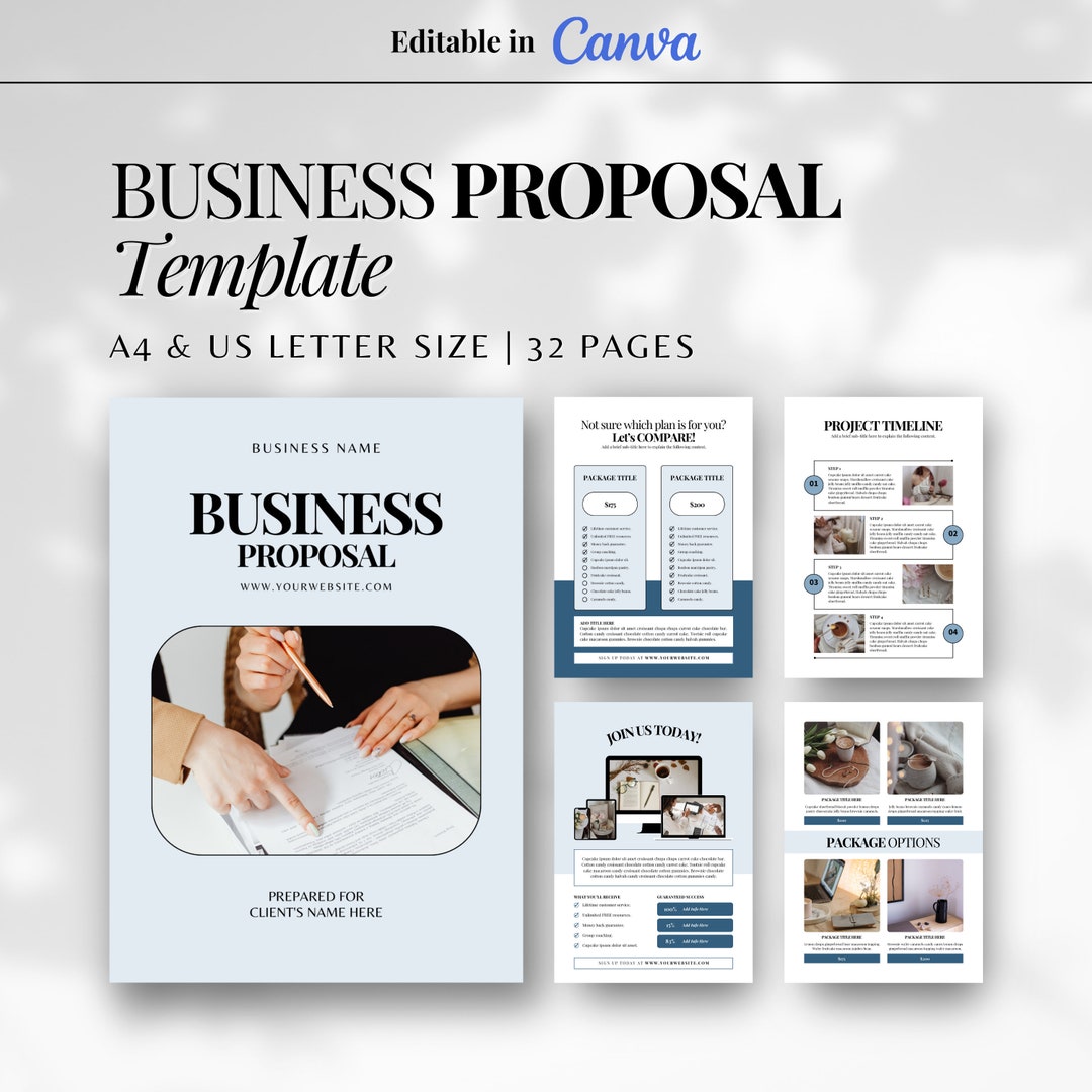 Business Proposal Template | Client Proposal Template | New Client ...