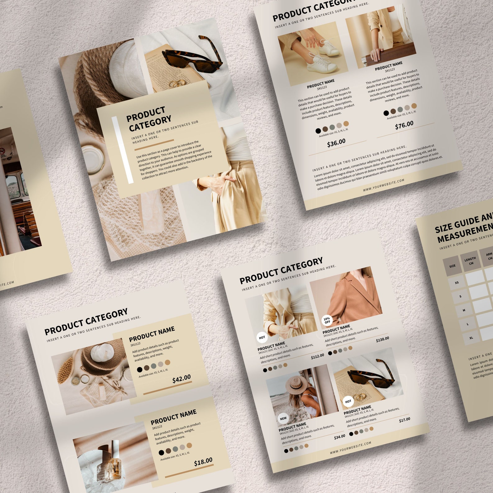 Catalog Template | Product Catalog Template | Catalogue Template ...